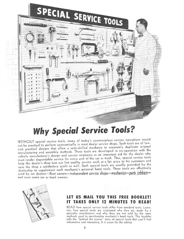 Miller Special Service Tools
