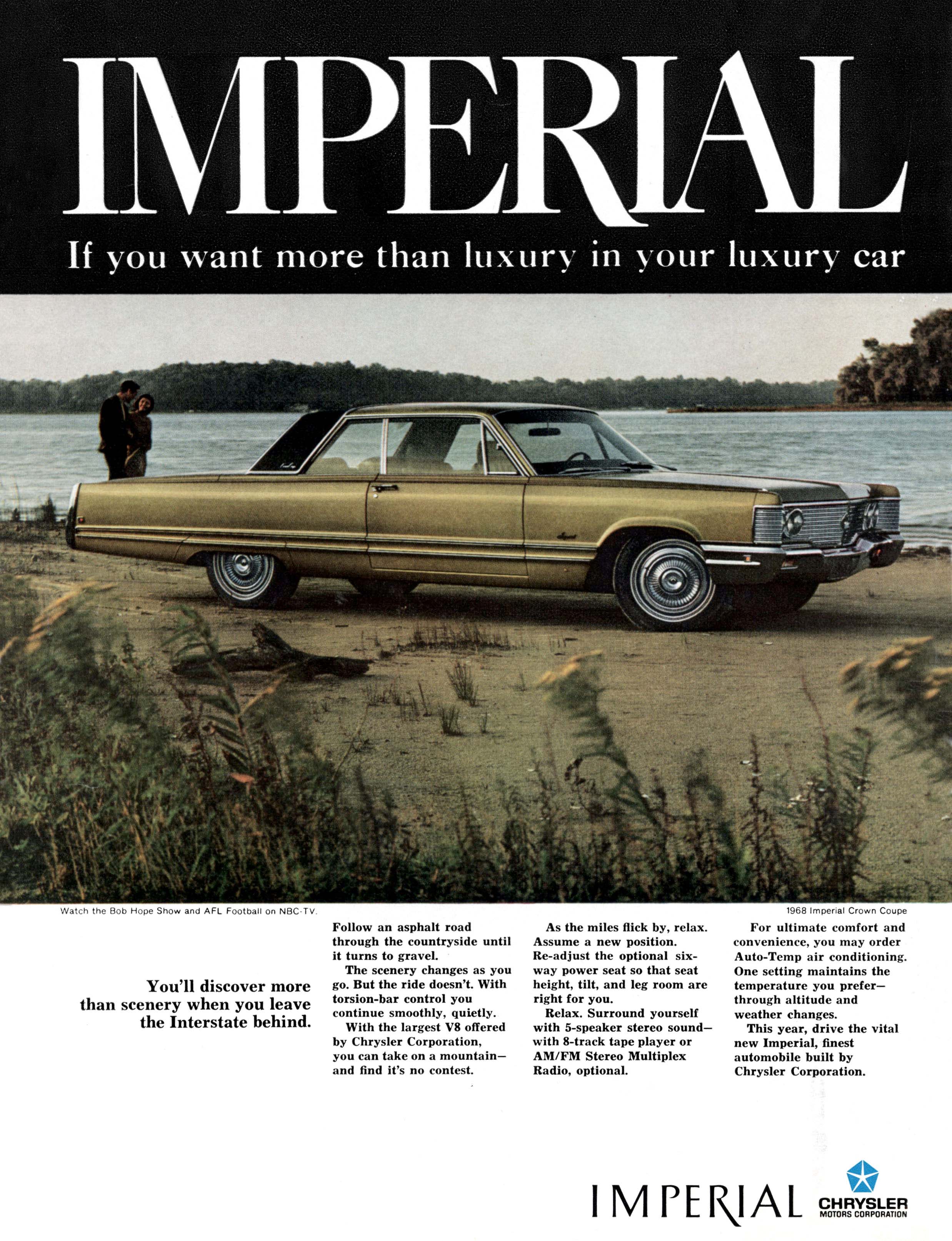 1968 (Chrysler) Imperial Ads